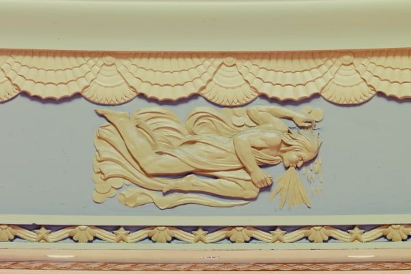 Print: Interior Bas Relief, U.S. Custom House, Philadelphia ...