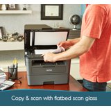 Brother DCP-L2550DW Monochrome Laser All-in-One Printer, Wireless ...