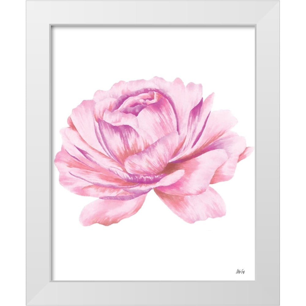 Fay, Mela 26x32 White Modern Wood Framed Museum Art Print Titled - Pink ...