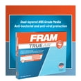 FRAM TrueAir Cabin Filter CV12436, with N95 Grade Filter Media ...