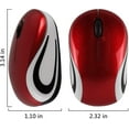 Mini Small Wireless Mouse For Travel Optical Portable Mini Wireless ...
