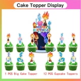 Elemental Party Decorations Decor Supplies Honeycomb Centerpieces Table ...