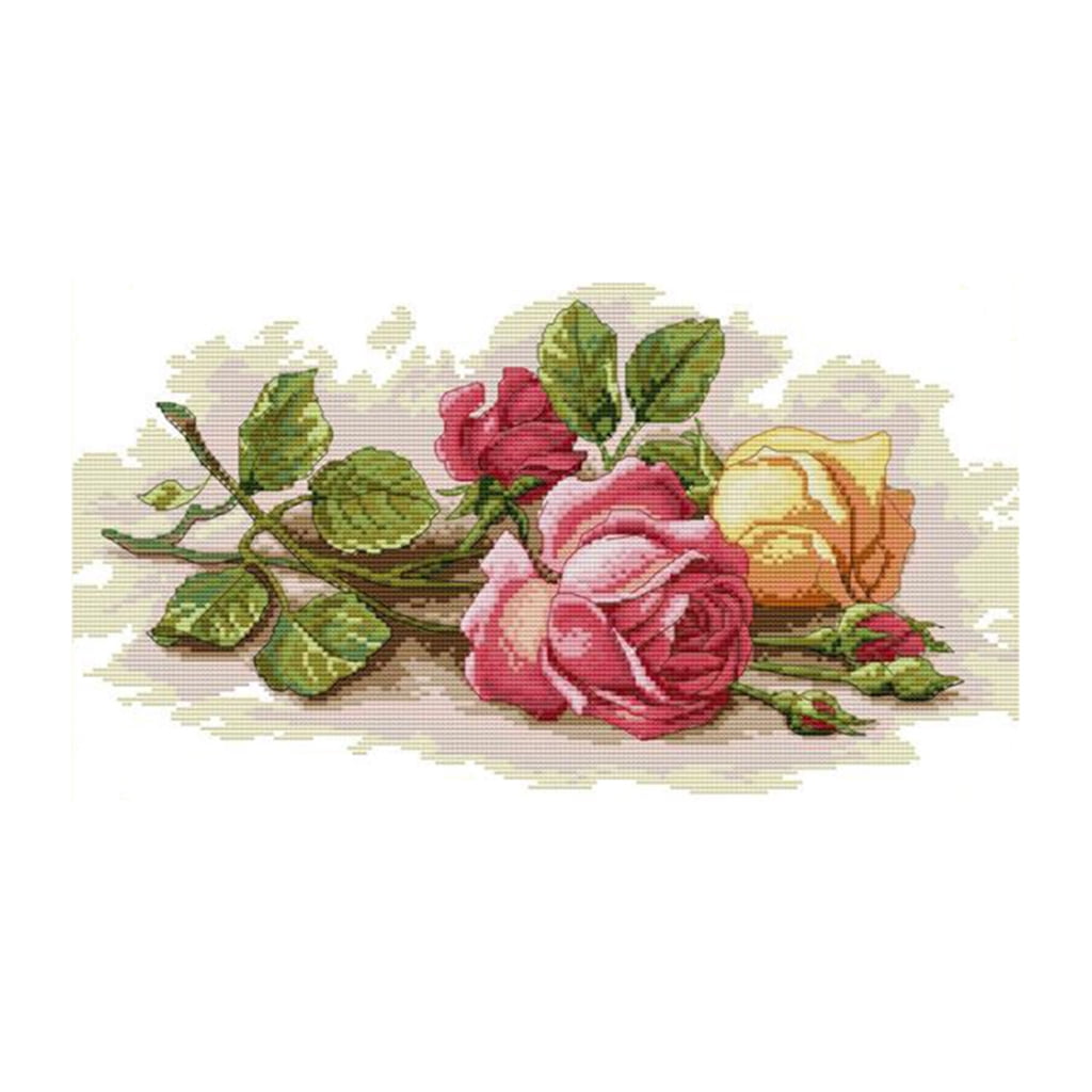 Click here for Siruishop Counted Cross Stitch Starter Kits Rose P... prices