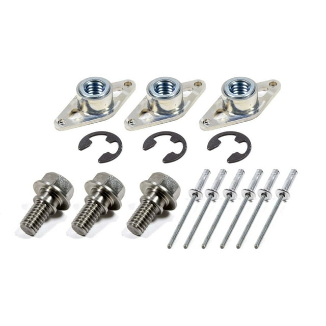 Wheel Cover Retainer Kit 1-3/8 SS Bolt 3-Pack - Walmart.com