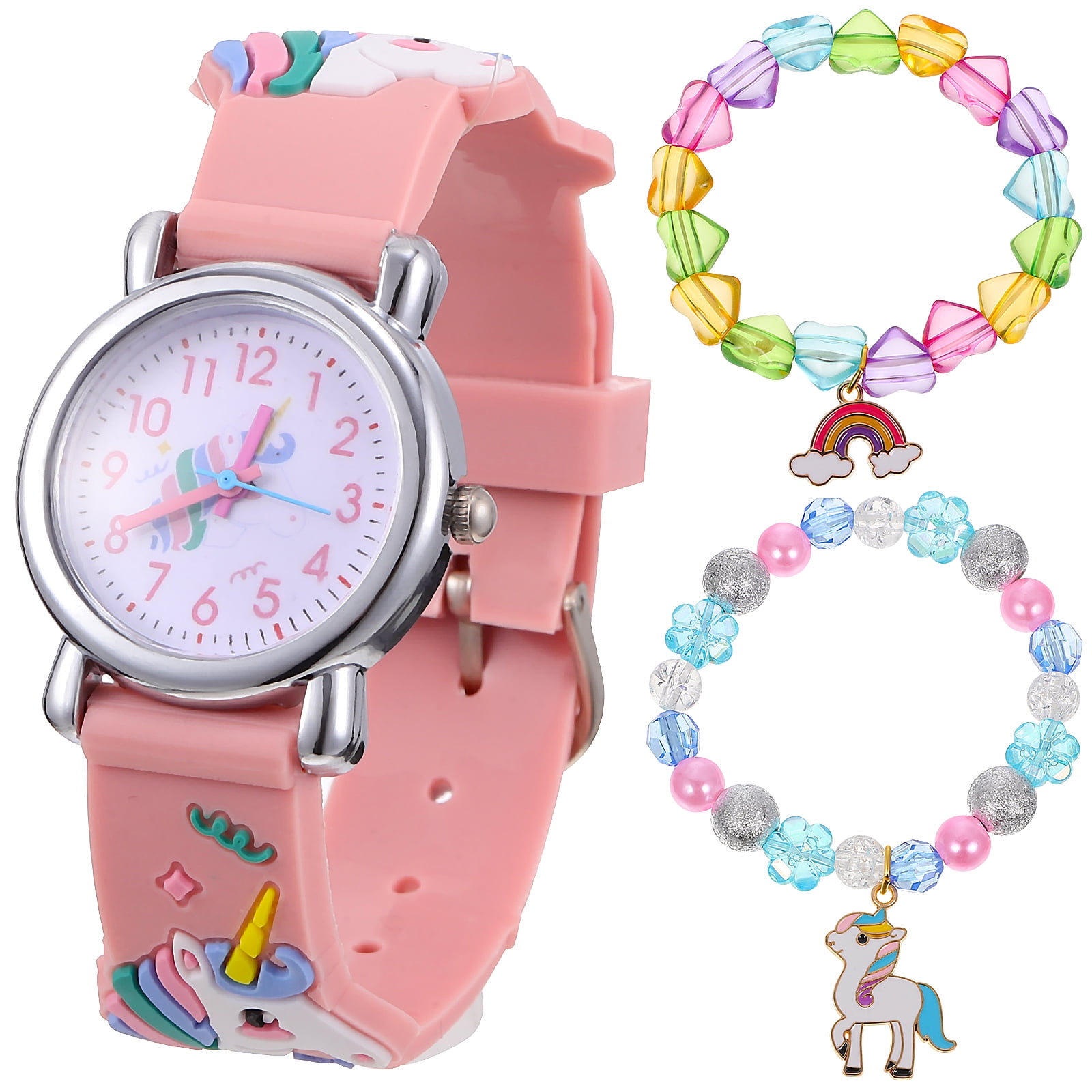 Click here for Hcyz Girls Watch Bracelet Set Kids Quartz Watch Un... prices