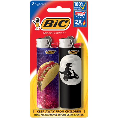 BIC Special Edition Millennial Series Lighter, 2 Pack - Walmart.com