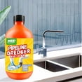Gel Drain Clog Remover and Cleaner for Shower or Sink Drains, Unclogs ...