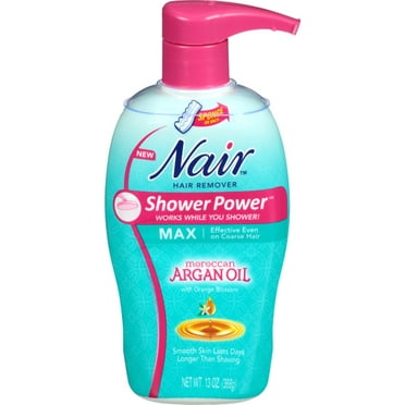 Nair Shower Power Moroccan Cream Max Hair Remover, 13 oz.. - Walmart.com