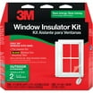 3M Outdoor Window Insulator Kit, Transparent Sealing, Double-Sided ...