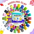 66 Colors Air Dry Clay Kit for , Soft Lightweight Modeling Clay with 4 ...