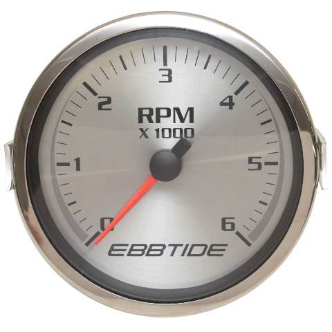 Ebbtide Boat Tachometer Marine Gauge 53395A | Oversized Beede 946735 ...