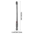 All-in-One Pagoda Hex Screwdriver Bits– 6-Piece Screwdriver Bit, Multi ...