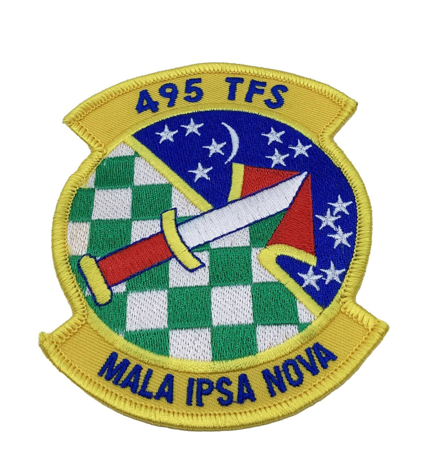 495th Tactical Fighter Squadron Patch – With hook and loop - Walmart.com