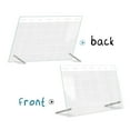 Acrylic Desktop Week Plan Memo Board Erasable Transparent Message ... Acrylic Desktop Week Plan Memo Board Erasable Transparent Message ...