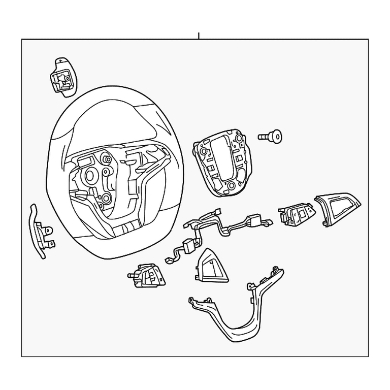 Gm Steering Wheel Parts