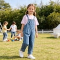 Angala Child Outfit Sets Crew Neck Short Sleeve Solid Tops With Denim ...