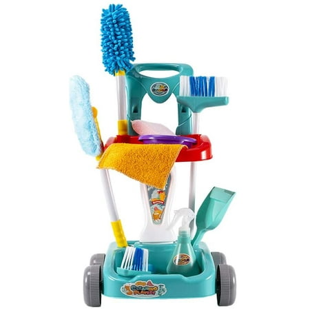 Pretend Play Cleaning Set - 22 Pcs Housekeeping Educational Play Toys ...