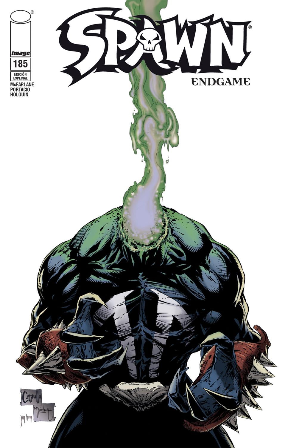 Spawn 185 Edición Especial Kamite Metalizado Blanco | Walmart en línea