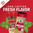 McCormick Oregano Leaves 0.750 oz Bottle Kosher Herb for Italian ...