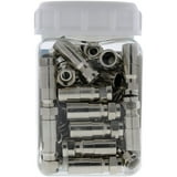 Ideal Compression Rg6 F Connector Reg/tri/quad 100pk - Walmart.com