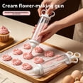 1Set Nontoxic ABS Frosts Nozzles Ergonomic Piping Tip For Artistic ...