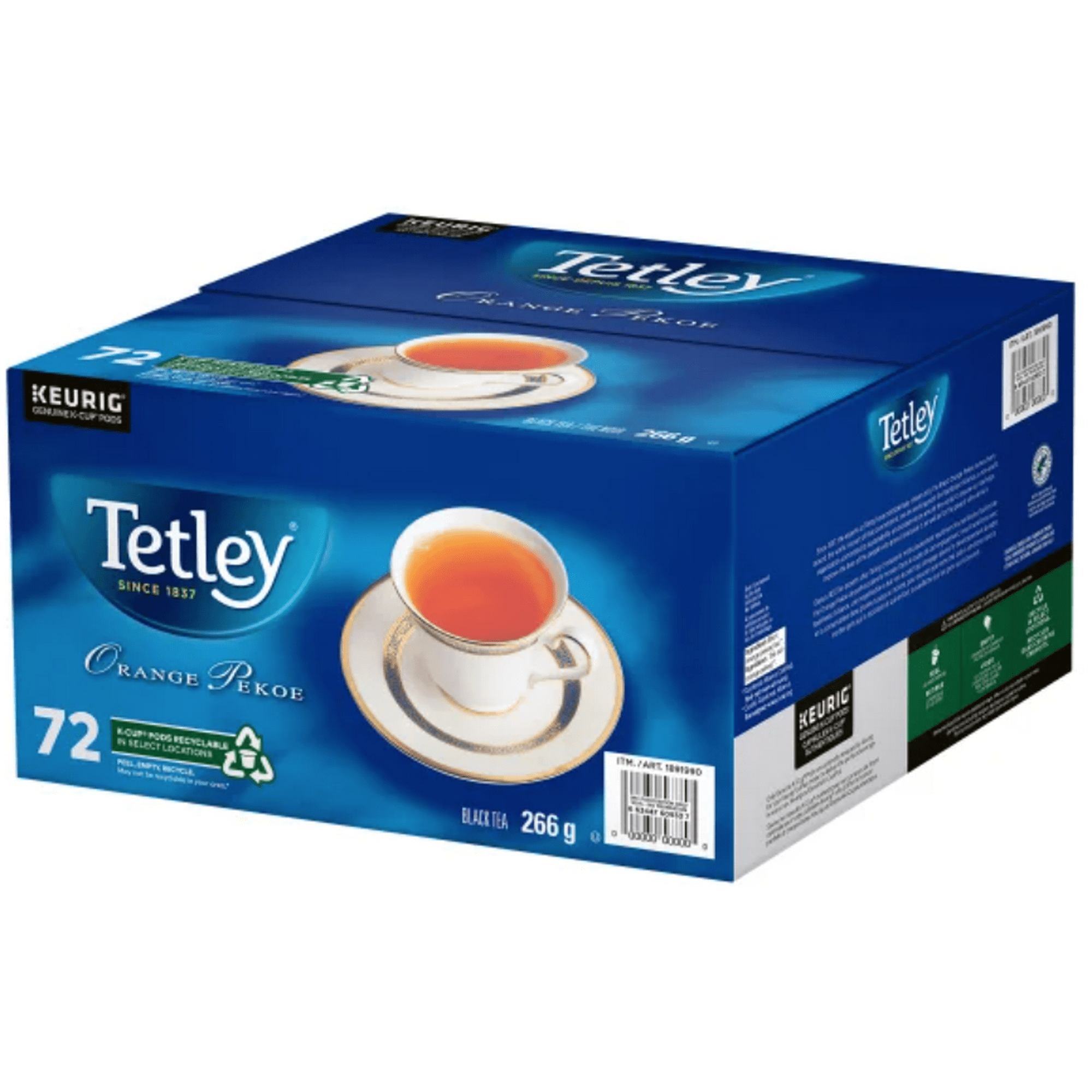 Click here for Tetley Orange Pekoe Tea K-Cup Pods - 72 Count prices