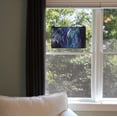 River of Goods Galaxy Swirl Stained Glass Window Panel - Walmart.com