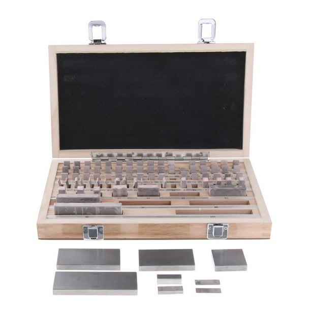 LOVIVER Block Gauge 83 Pieces / Set 1 Quality Caliper Block Gauge ...