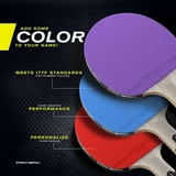 Free Shipping! PRO SPIN Carbon Fiber Ping Pong Paddles, Violet and Blue ...
