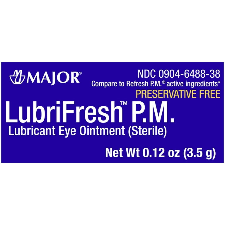 Lubrifresh Ophthalmic Ointment Medline Industries,