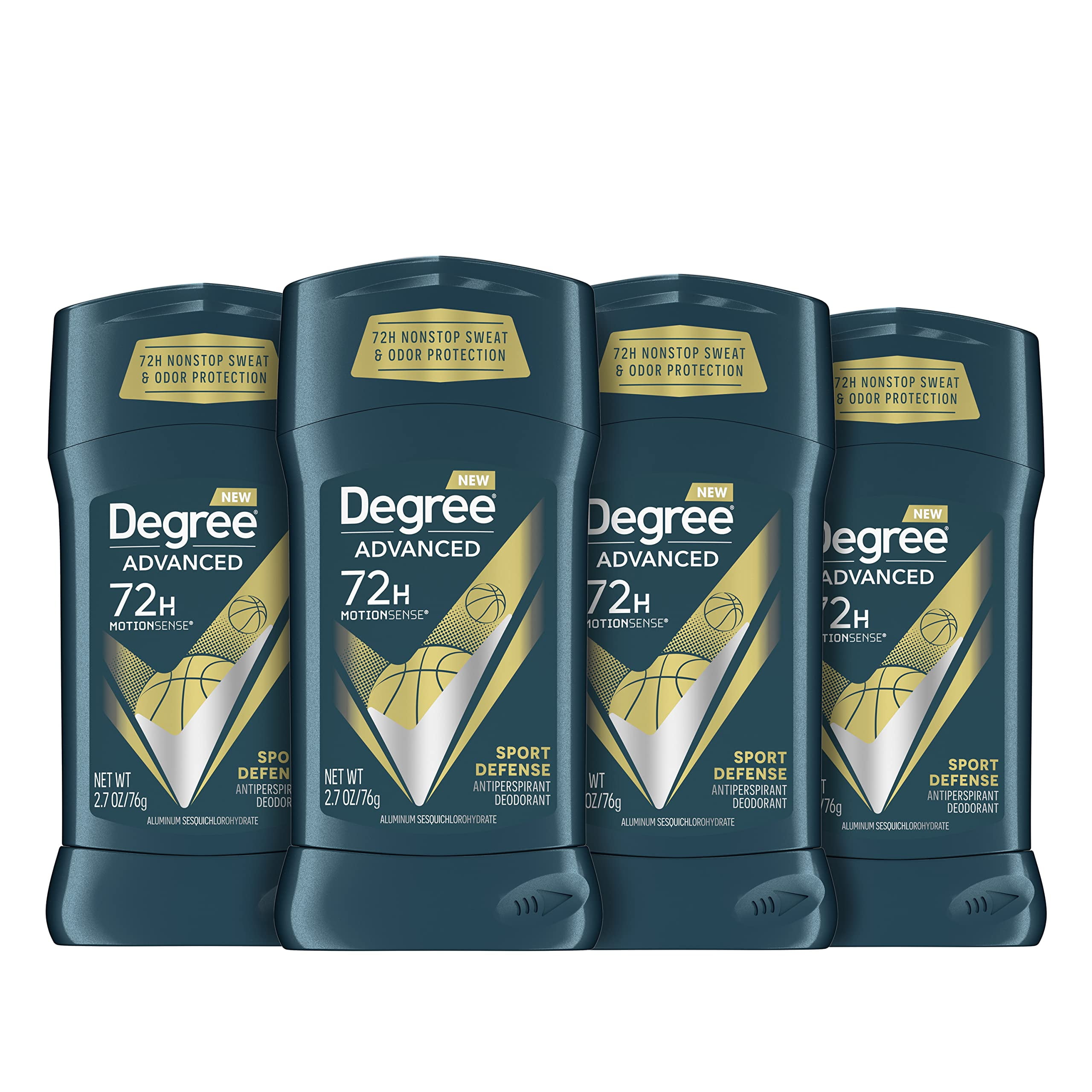 Desodorante antitranspirante Degree Men Sport Defense, 80 ml, paquete ...