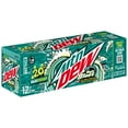 Mountain Dew Baja Blast, 12 Fl Oz Cans, Pack of 12, Tropical Lime ...