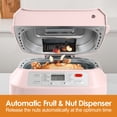 Kitchen in the Box 2lb Bread Maker with Auto Fruit Nut Dispenser, 12-in ...
