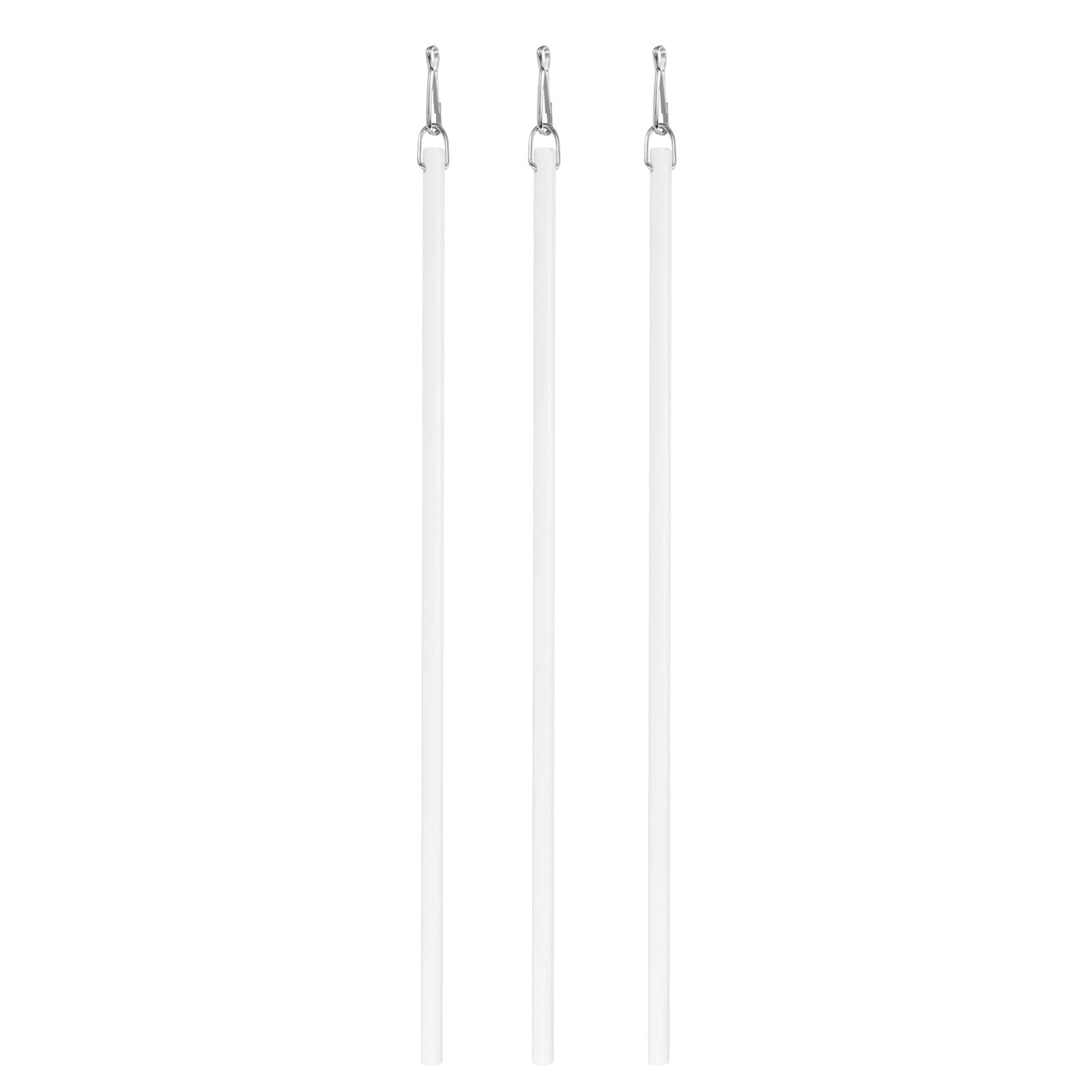 Click here for Unique Bargains 3 Pack 17white Curtain Pull Rod  F... prices