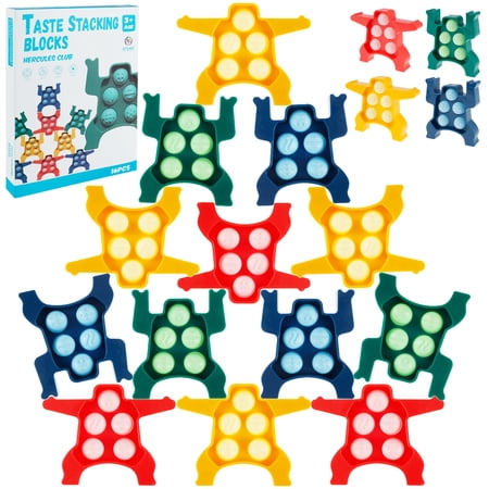 Bubble Stacking Toy 2-IN-1 Balance Stacking Blocks Anxiety Reduce and ...