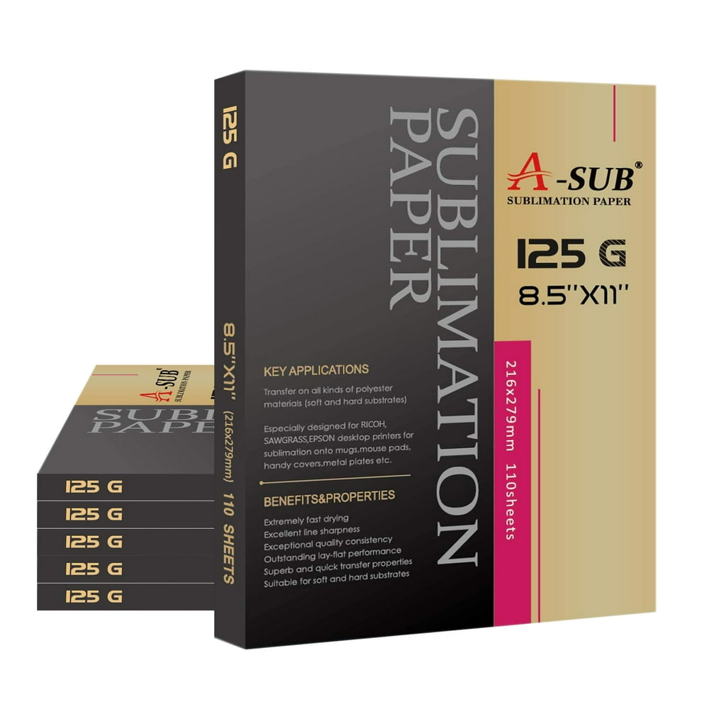 A SUB Sublimation Paper 8 5 x11 660 Sheets For EPSON ME Series RICOH a-sub-sublimation-paper-8-5-x11-660-sheets-for-epson-me-series-ricoh