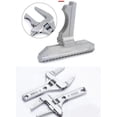 Large Opening Adjustable Wrench Short Handle Wide Jaw Mini Monkey ...