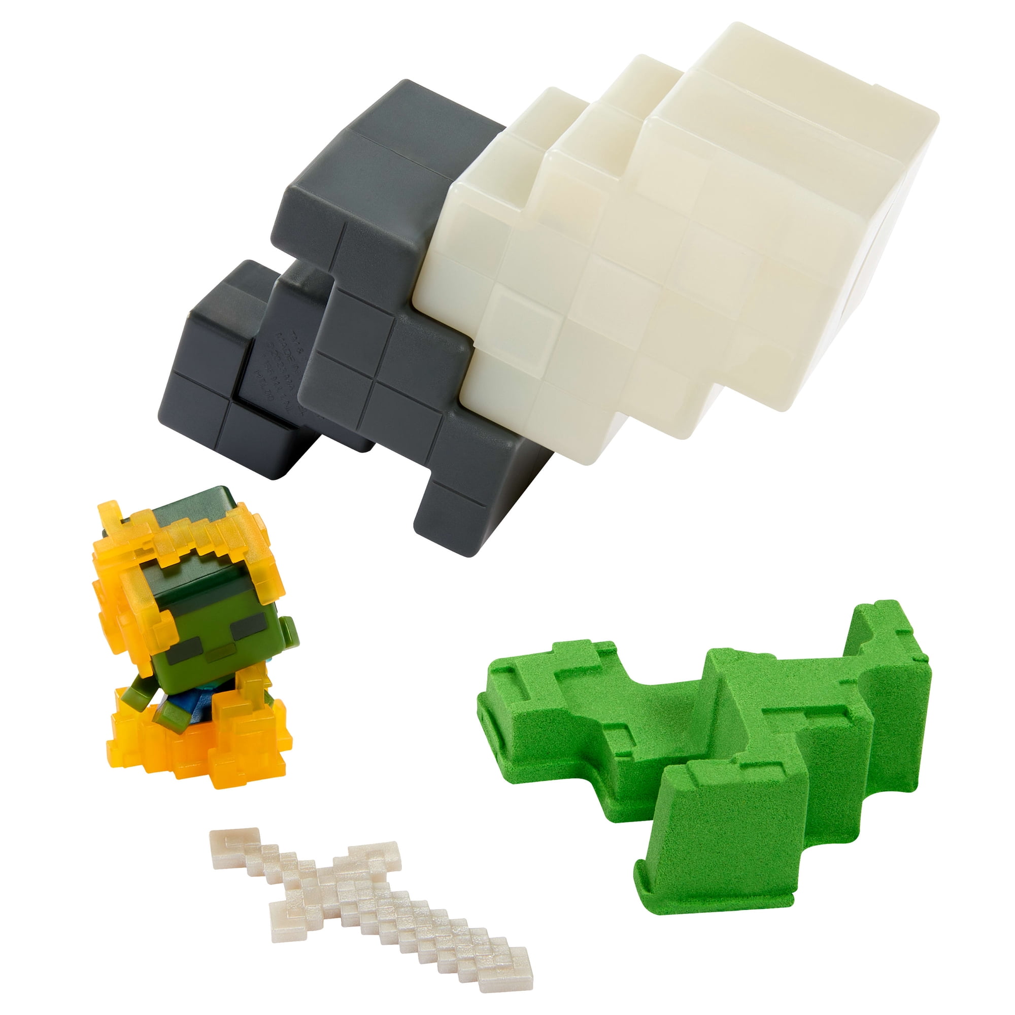 Click here for Minecraft Mini Mode Mining Figure - Torched Zombie prices
