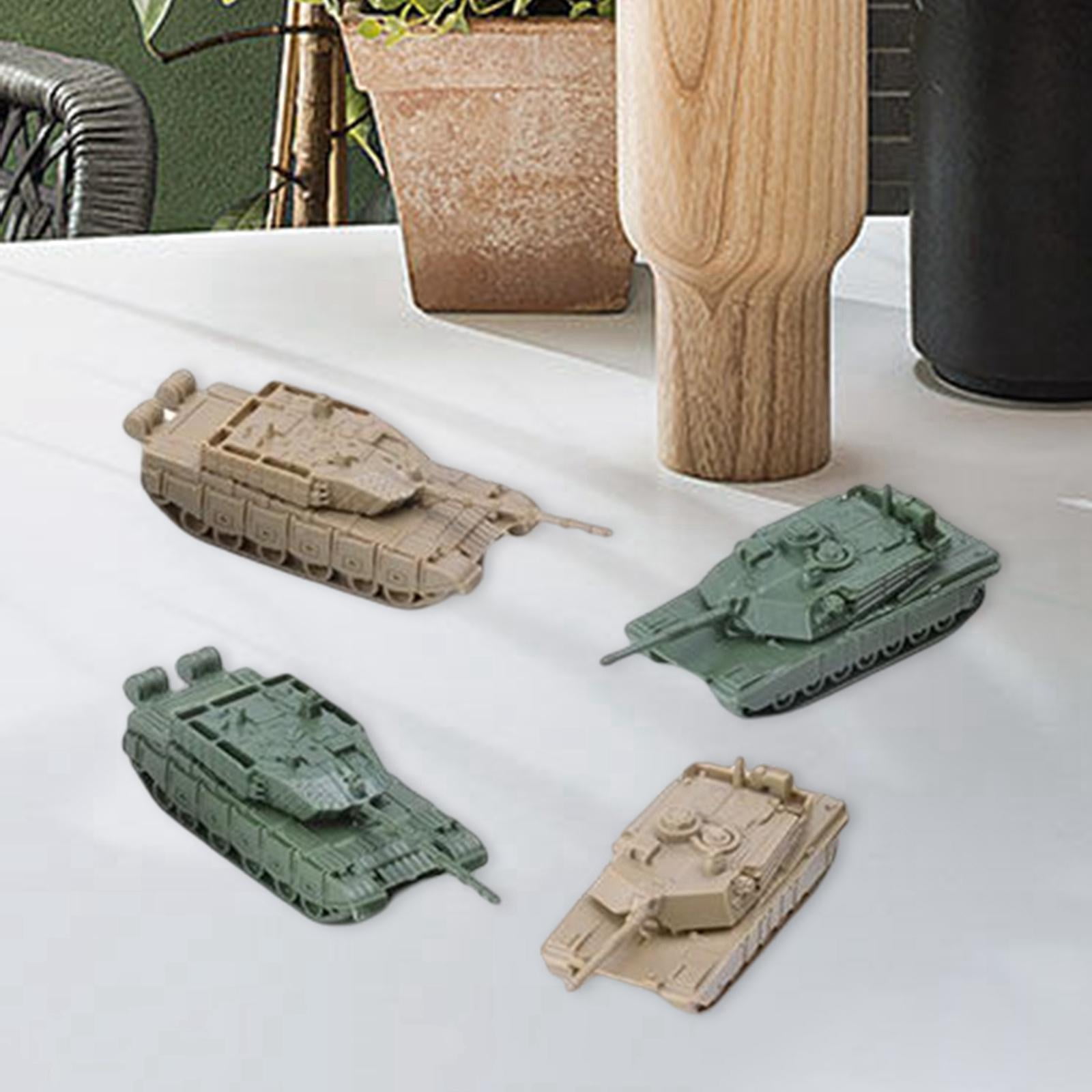1/144 Tank Model 4D Modern Tank Model for Collectables Tabletop Decor ...