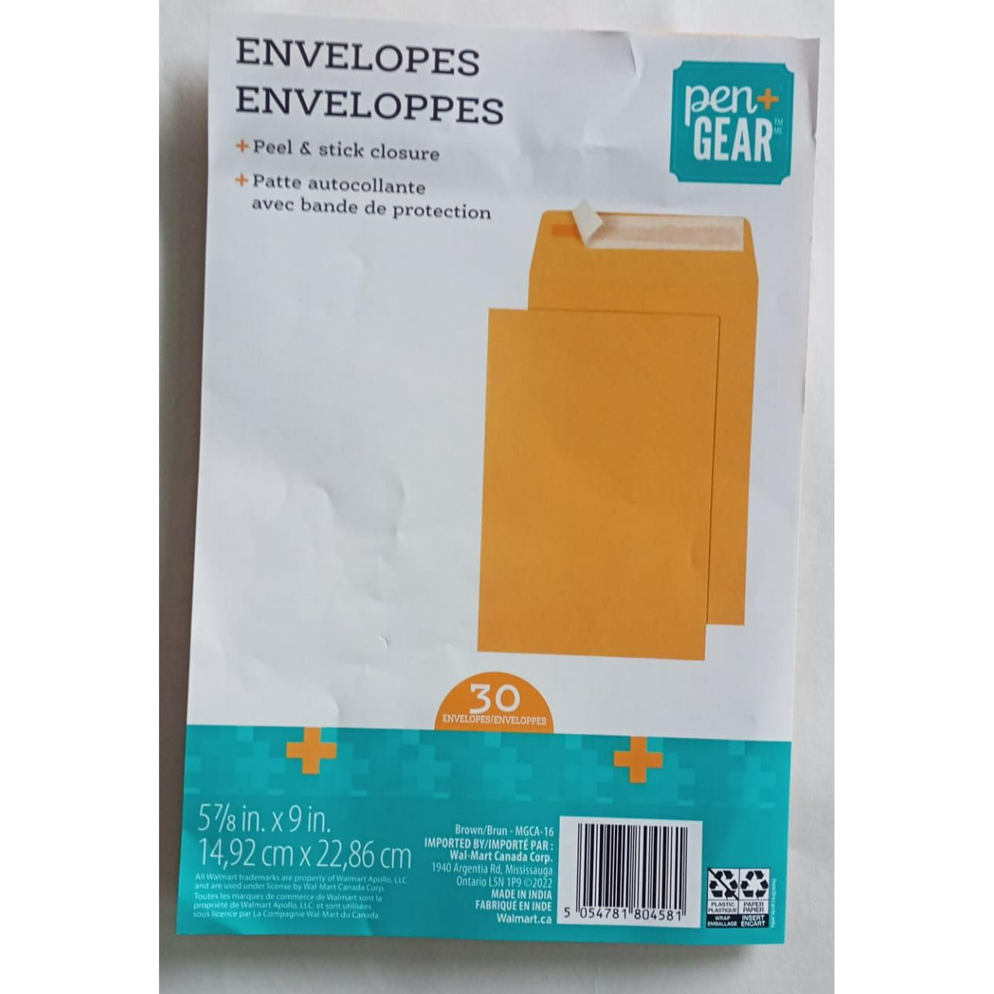 Click here for Pen+Gear Pen + Gear Pen+ Gear 5-7/8x9 Brown Peel A... prices