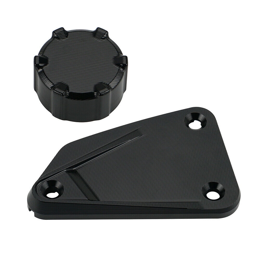HTTMT- Rear and Front Brake Reservoir Cover Compatible with 2018-2019 ...