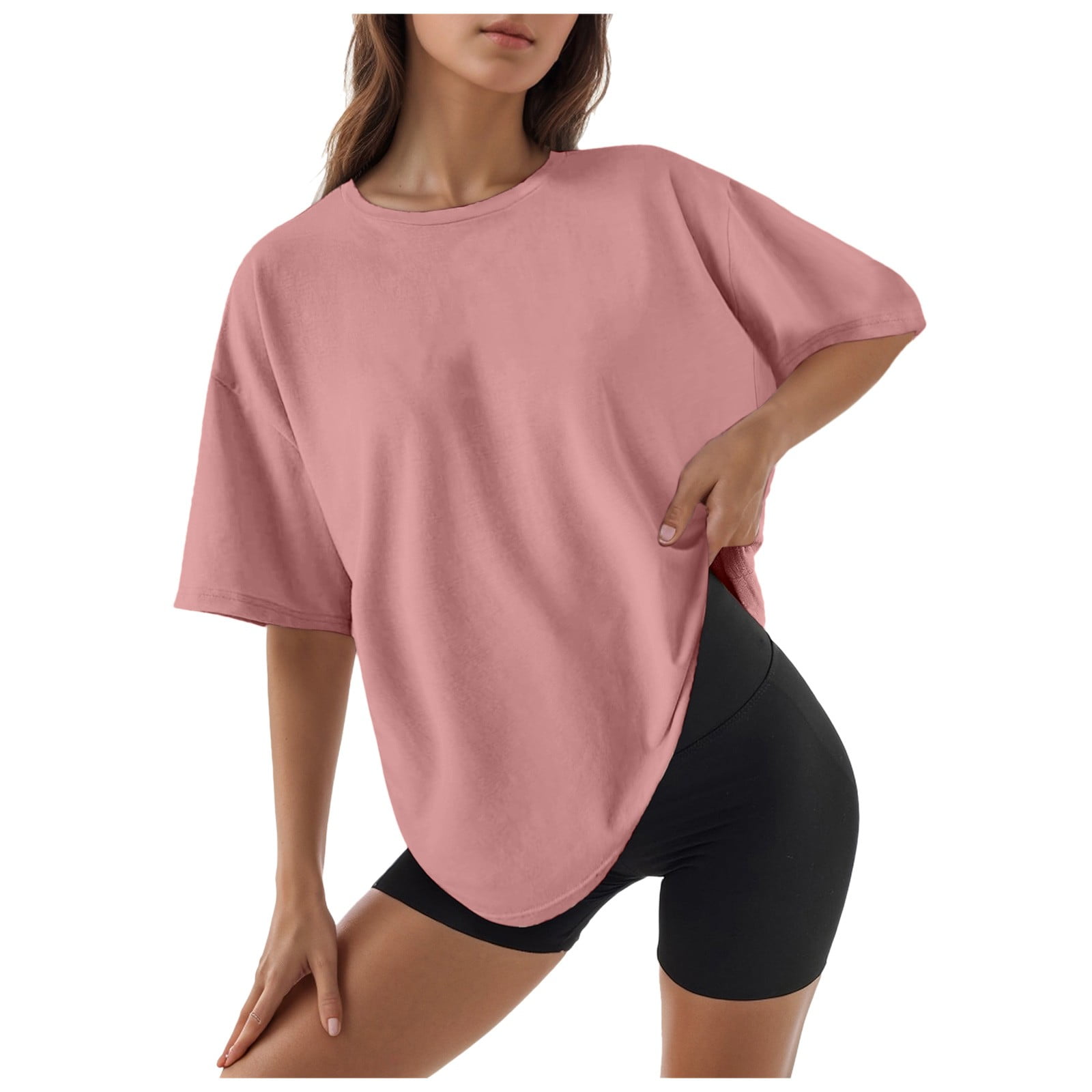 Click here for Vjattwr Oversized Tshirt Women Women Crew Neck Fit... prices