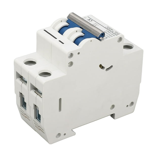 DC 500V 2P Miniature Circuit Breaker IP20 Quick Release Arc ...