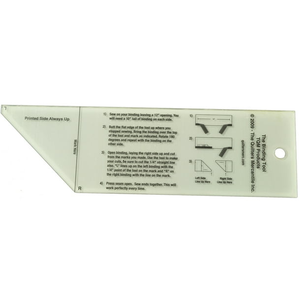 The Binding Tool 6 In Acrylic Plastic - Walmart.com - Walmart.com