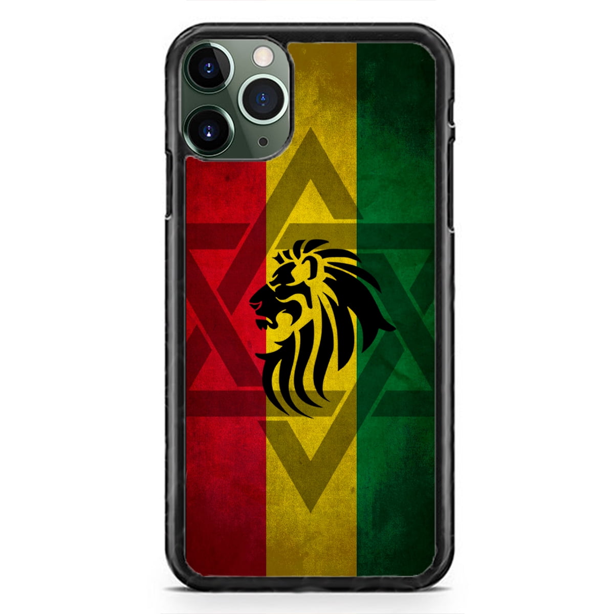 Rasta Flag Marley Jamaica Star Slim Shockproof Hard Rubber Custom Case ...