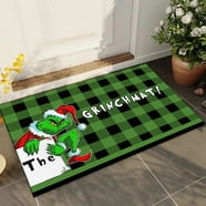 Christmas Doormat Holiday Indoor Outdoor 40 x 60cm,Christmas Grinch Mat ...