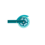 Justice Tie Dye Kick Scooter with Light up Wheels, for Girls Ages 5 ...