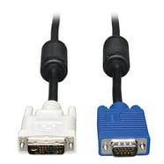 DVI to VGA Cable, 10 Feet 24 Pin DVI to 15 Pin VGA Dual Link Cable ...