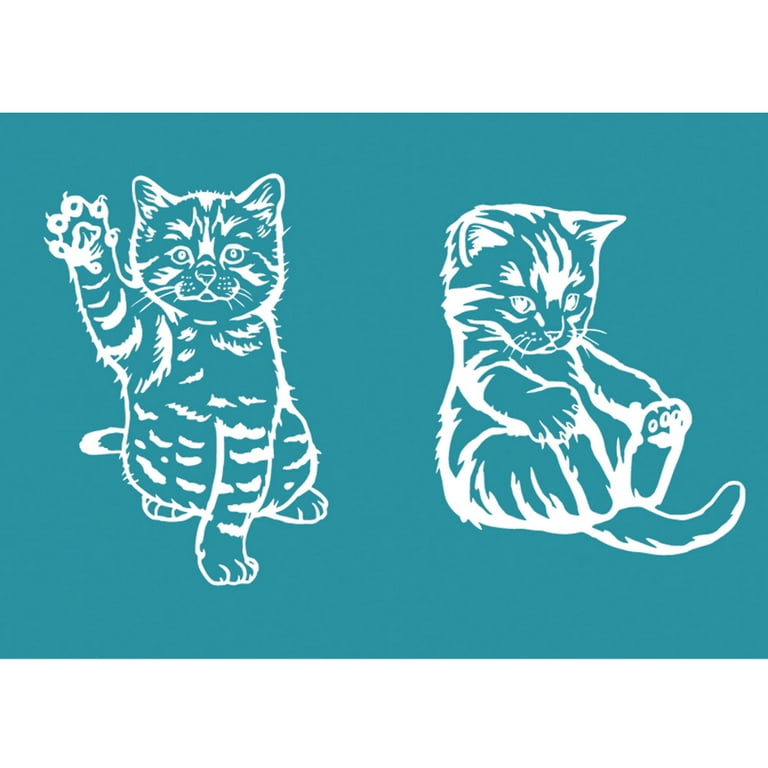 Cat Stencil Designs