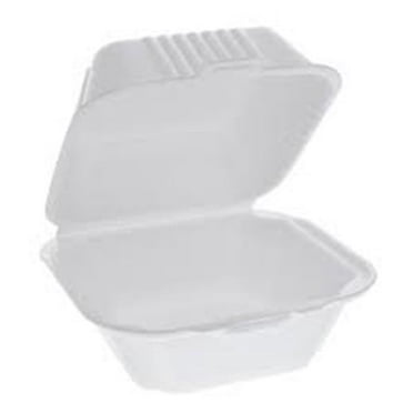 ECOPAX Eco-Friendly Pebble Box Take Out Container, Ivory (150 Pack ...